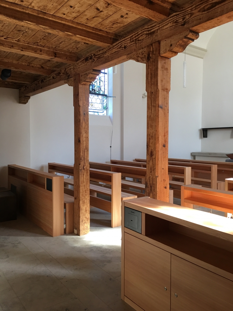 Sanierung Gnadenkapelle Maria vom Sieg, Gebetsstätte Wigratzbad